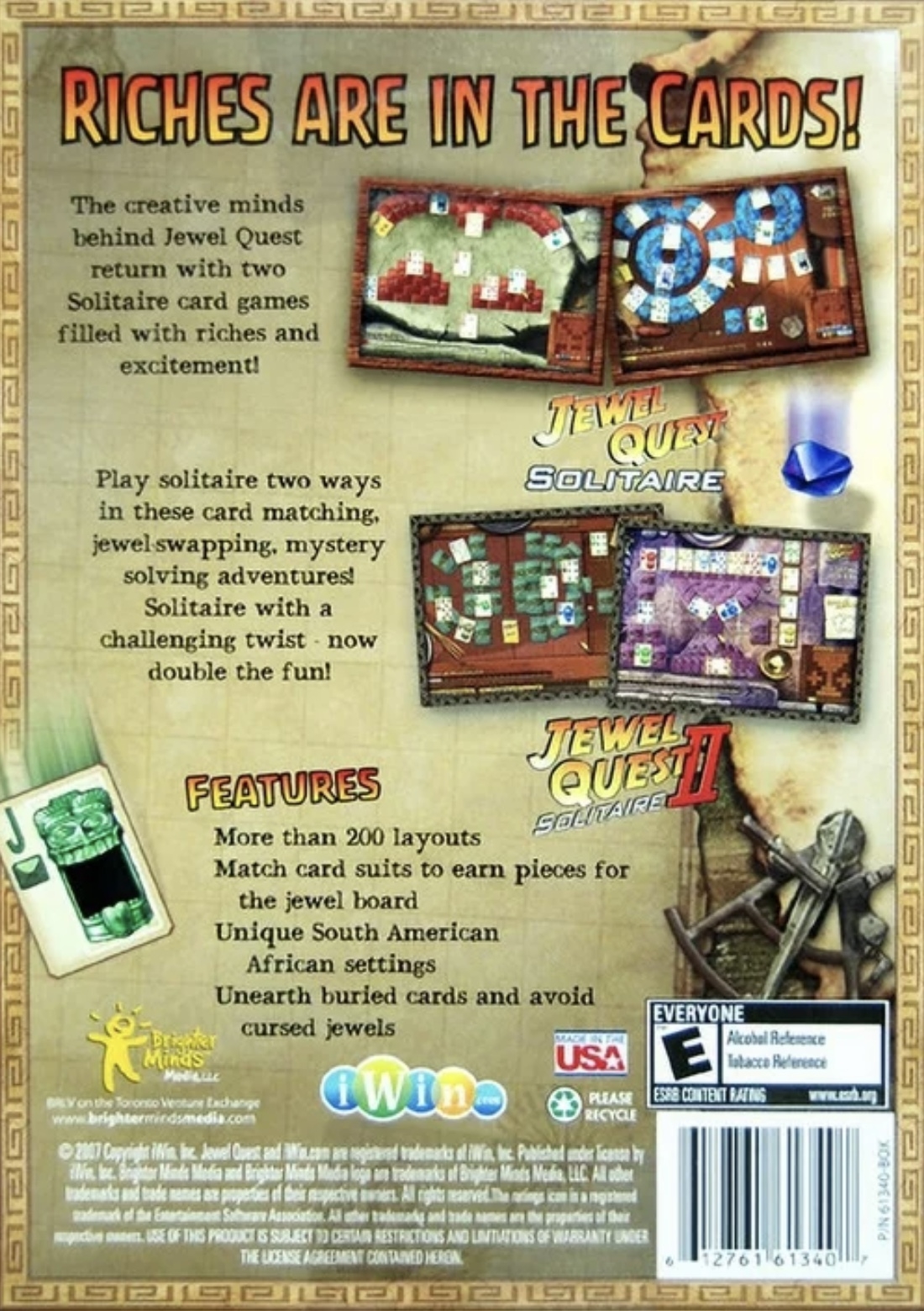 TGDB - Browse - Game - Jewel Quest I & II Solitaire