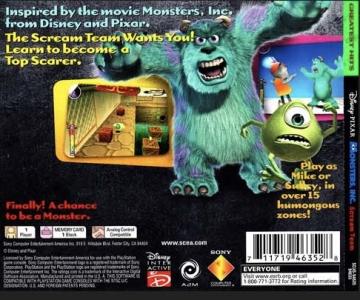 TGDB - Browse - Game - Monsters Inc. Scream Team (Greatest Hits)