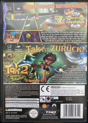 TGDB - Browse - Game - 2 Games in 1: Der SpongeBob Schwammkopf Film + Tak 2 der Stab der Träume