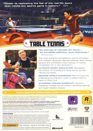TGDB - Browse - Game - Rockstar Games presents Table Tennis