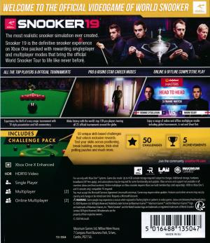 TGDB - Browse - Game - Snooker 19 [Gold Edition]