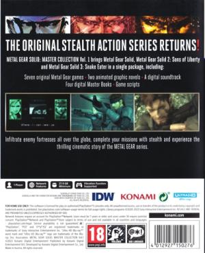TGDB - Browse - Game - Metal Gear Solid: Master Collection Vol. 1