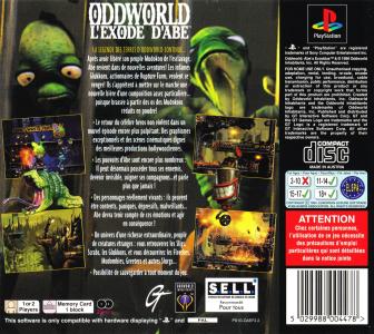 TGDB - Browse - Game - Oddworld: L'Exode d'Abe