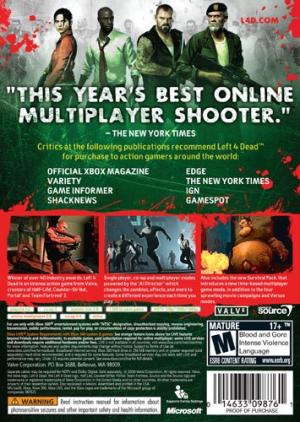 TGDB - Browse - Game - Left 4 Dead [Game of the Year Edition] (Platinum ...