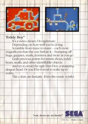 TGDB - Browse - Game - Teddy Boy - The Sega Card