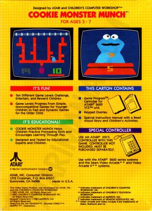 TGDB - Browse - Game - Cookie Monster Munch