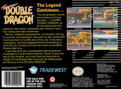 TGDB - Browse - Game - Super Double Dragon