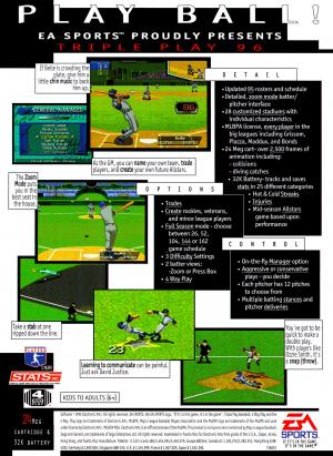 TGDB - Browse - Game - Triple Play 96