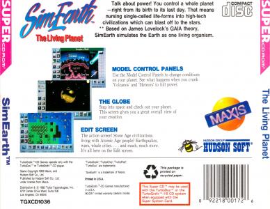 TGDB - Browse - Game - Sim Earth - The Living Planet
