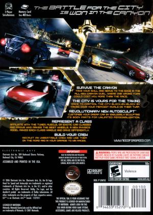 TGDB - Browse - Game - Need for Speed Carbon