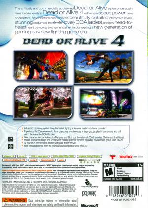 TGDB - Browse - Game - Dead or Alive 4