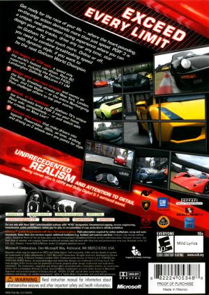 TGDB - Browse - Game - Project Gotham Racing 3