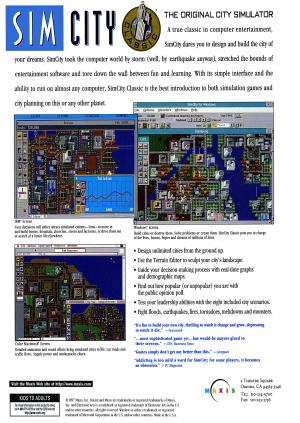 TGDB - Browse - Game - SimCity (1989)