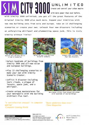 TGDB - Browse - Game - SimCity 3000