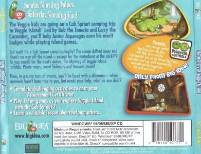 TGDB - Browse - Game - VeggieTales The Mystery of Veggie Island